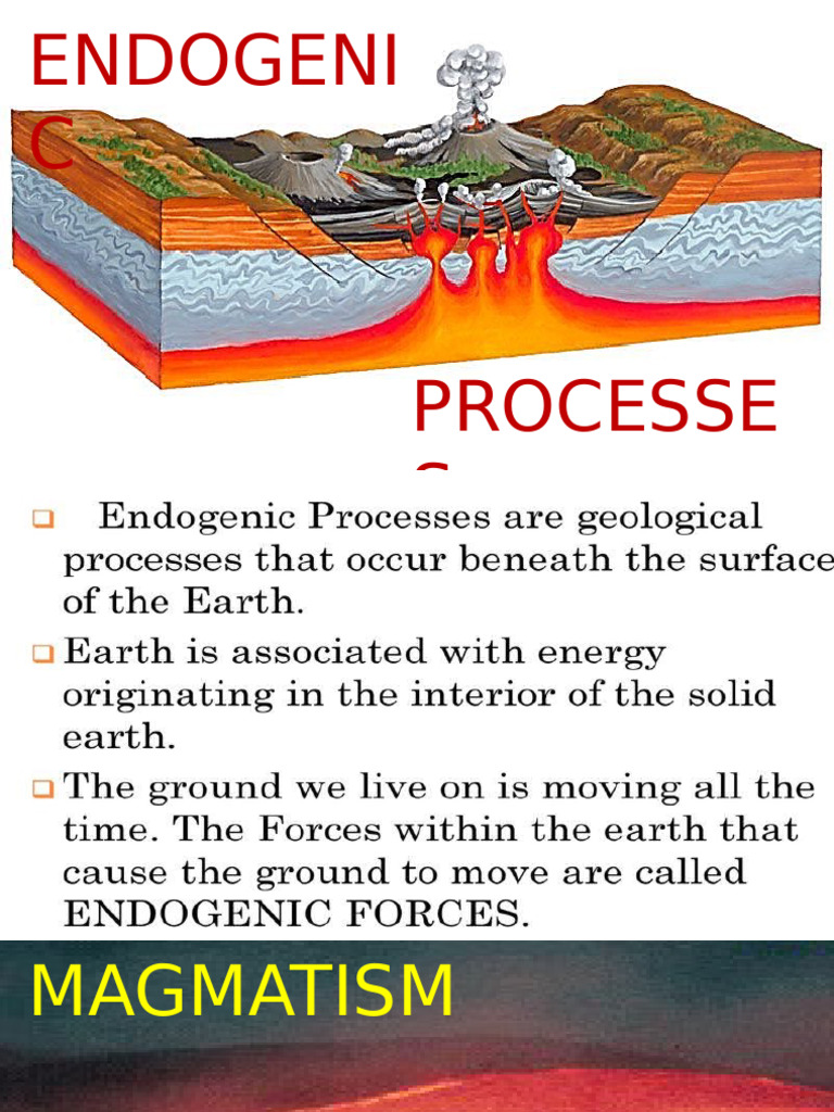 Endogenic Processes 2 | PDF