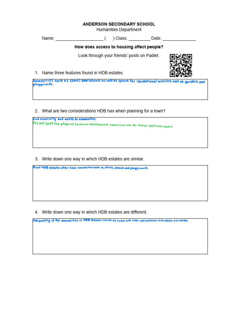 Housing CHP 9 Access To Housing Impacts People - Teacher | PDF