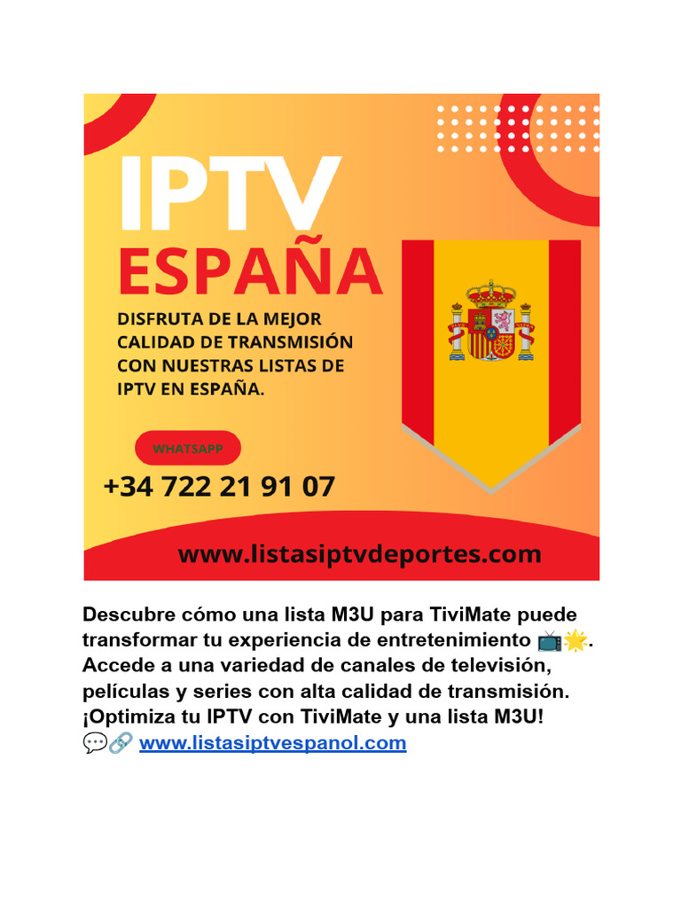 Lista M3U para TiviMate: Guía Completa | PDF | Android (sistema ...