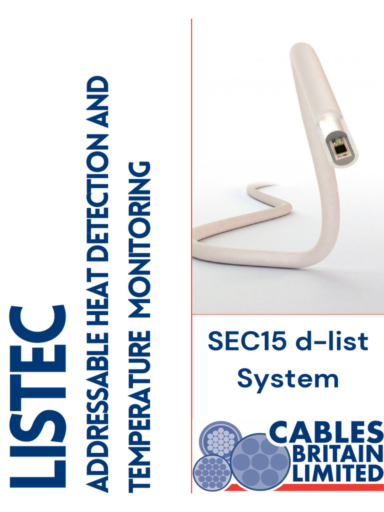 SEC 15 Listec Brochure | PDF | Power Station | Sensor