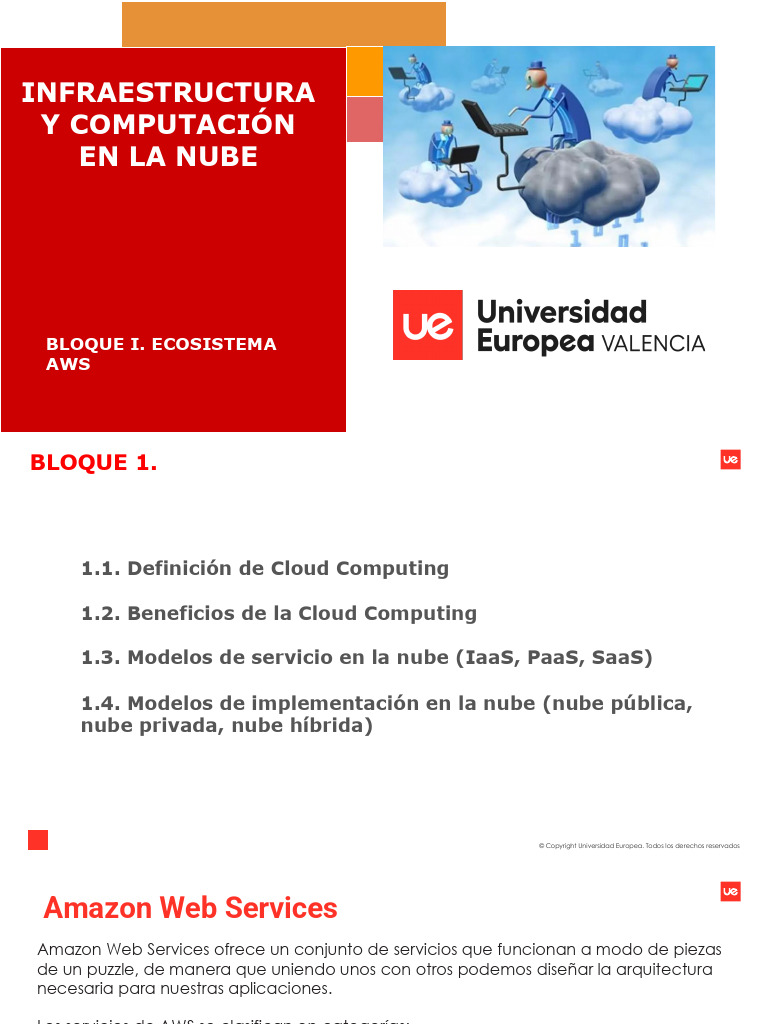 Ecosistema AWS | PDF | Servicios web de Amazon | Computación en la nube