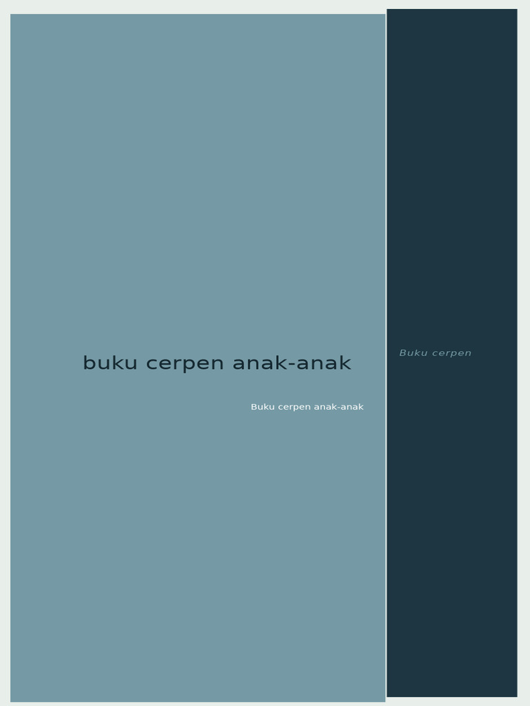 Buku Cerpen | PDF