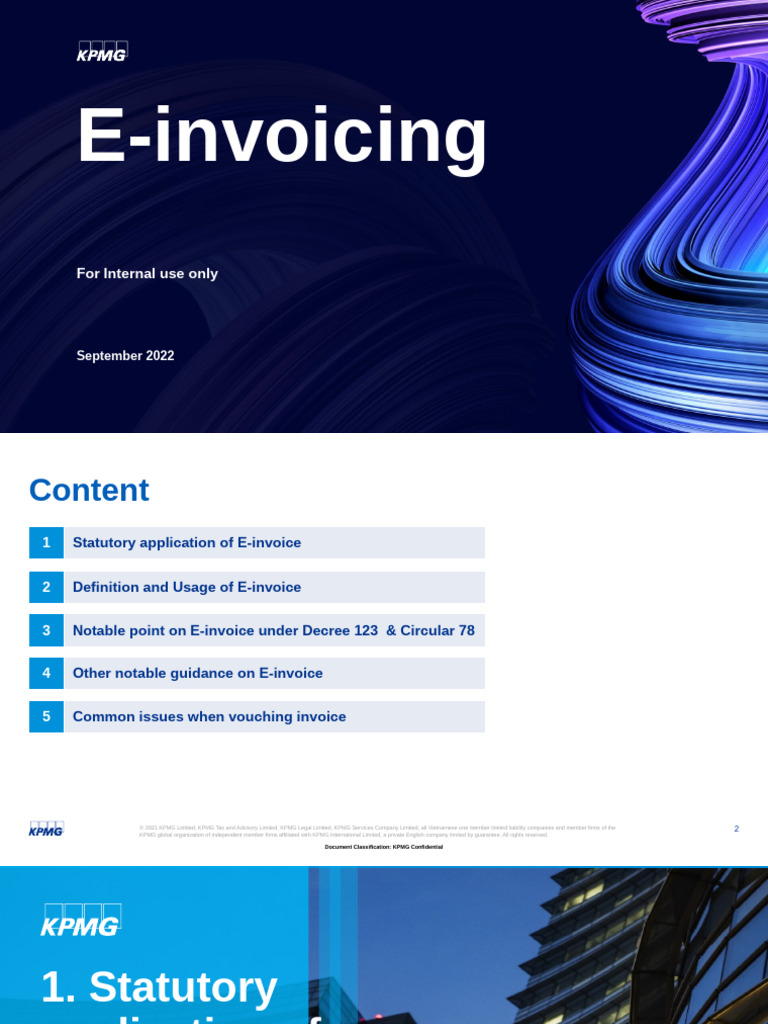2022 Training - E-Invoicing | PDF | Invoice | Taxes