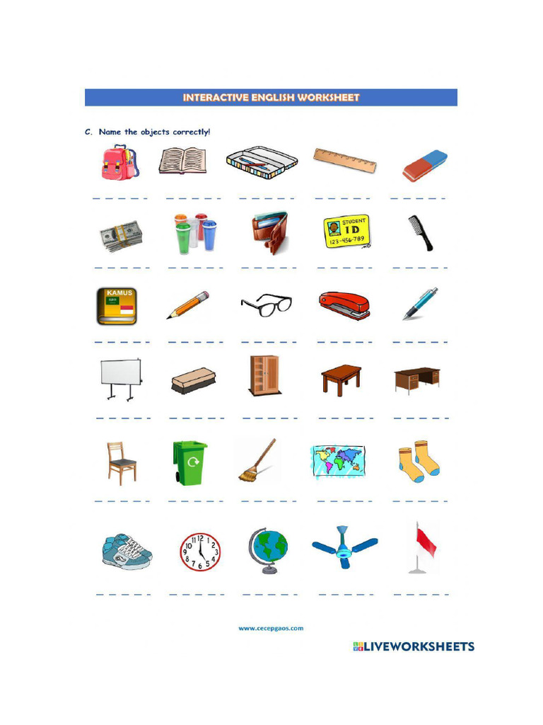 LKPD Things Around Us | PDF