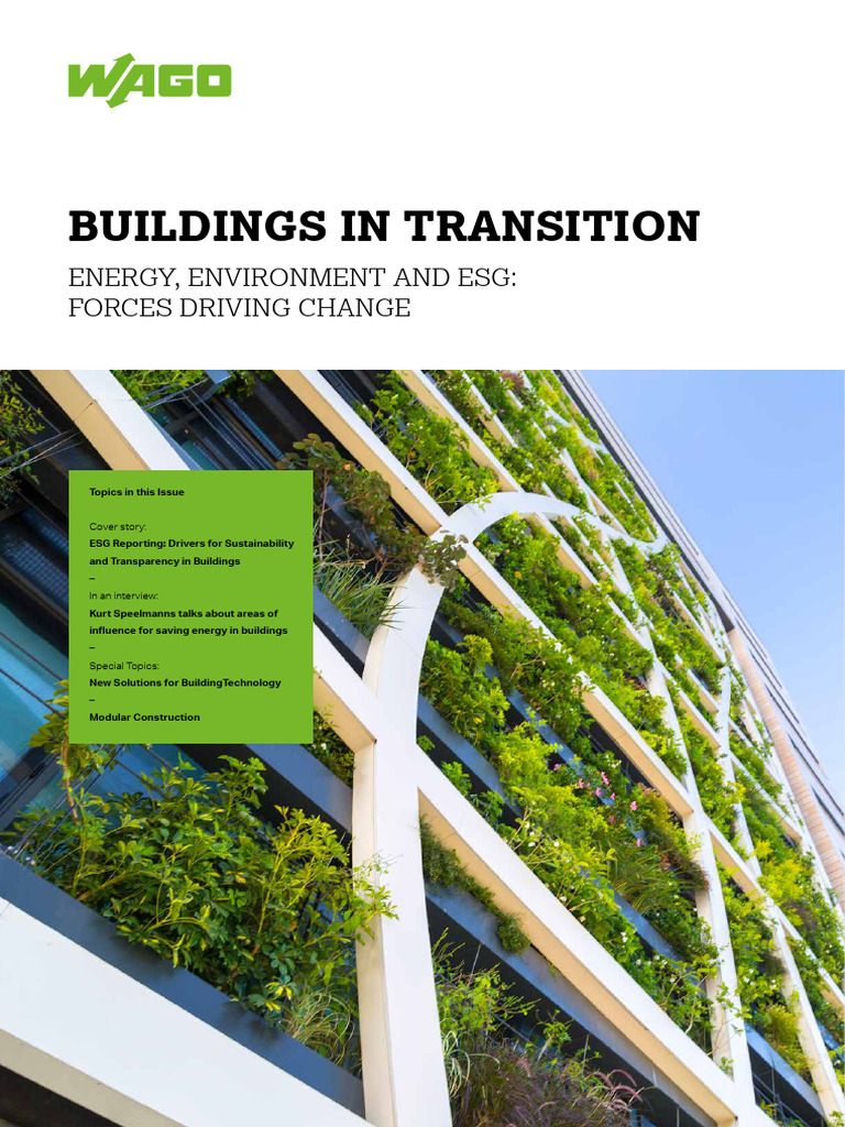 WAGO Direct Building: ESG & Innovation Insights | PDF | Recycling ...