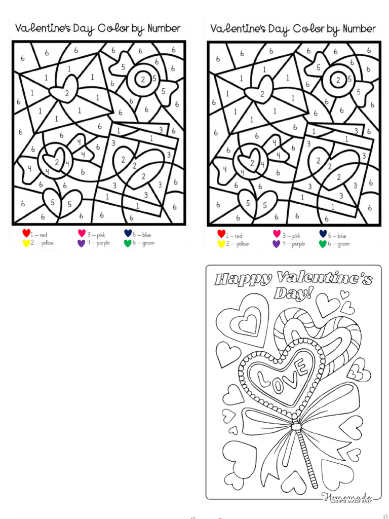 Valentines Worksheet | PDF