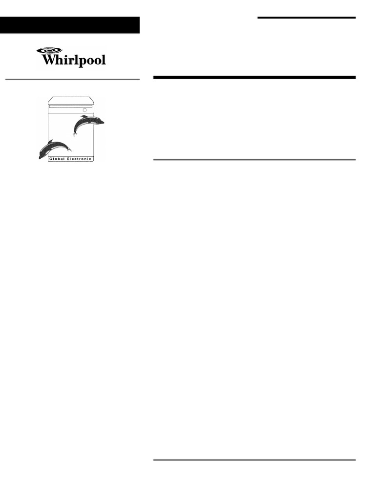 Whirlpool ADG - 4556 - M Service ID4690 | PDF | Electrical Resistance ...