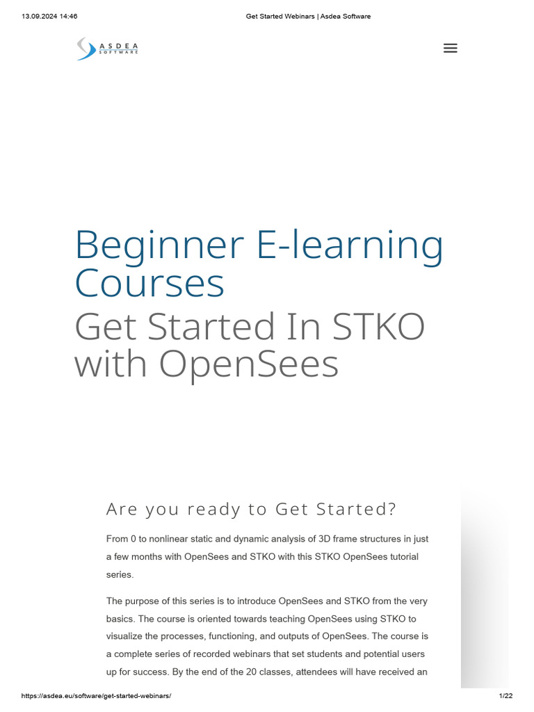 Get Started Webinars - Asdea Software | PDF | Finite Element Method ... Get Started Webinars - Asdea Software | PDF | Finite Element Method ...