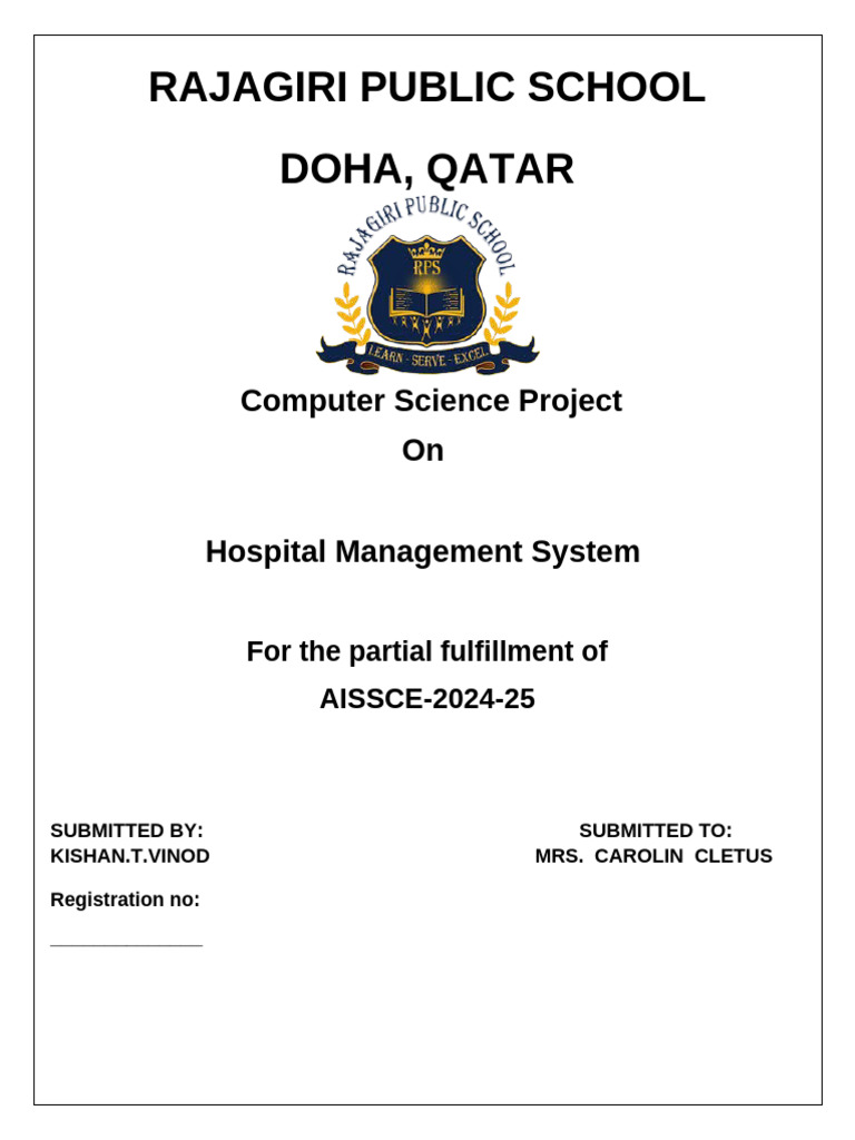 CS Project | PDF | Databases | Computer Hardware