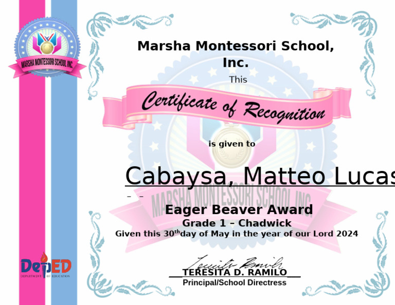 Eager Beaver Award | PDF