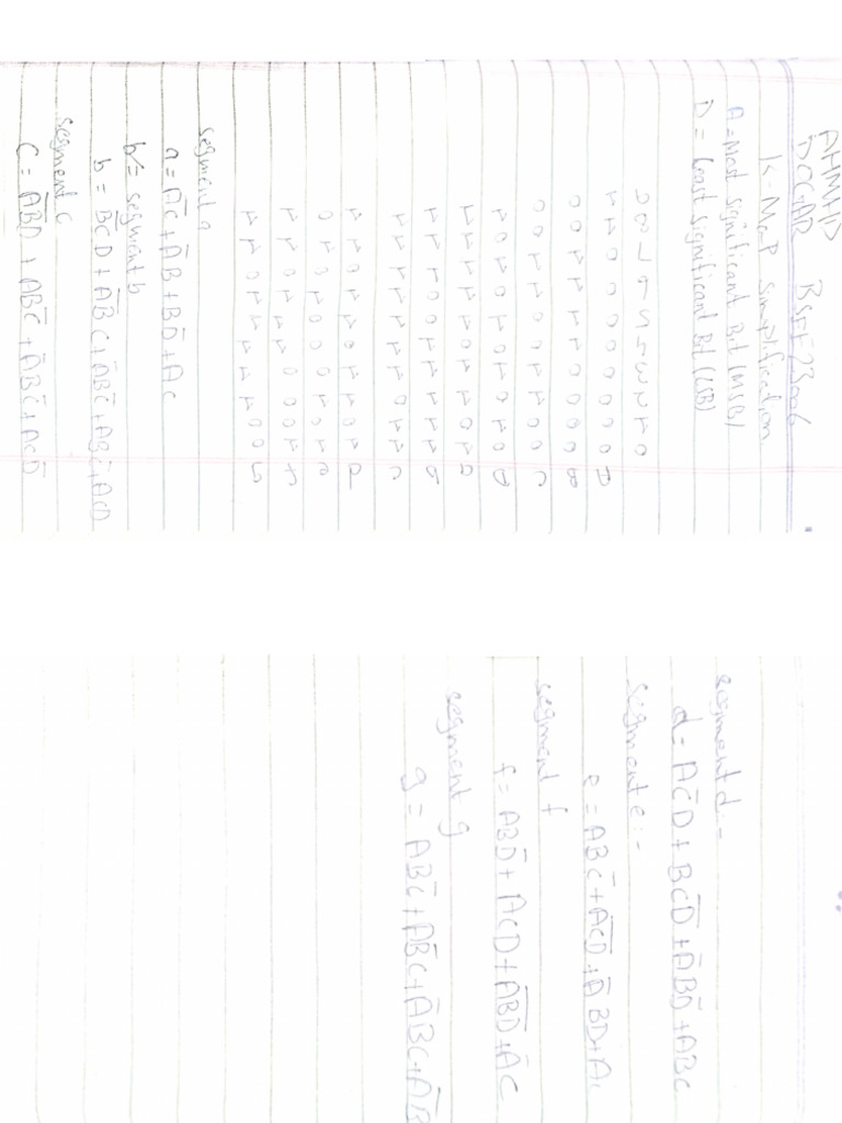 Bsee 23006 K Map | PDF