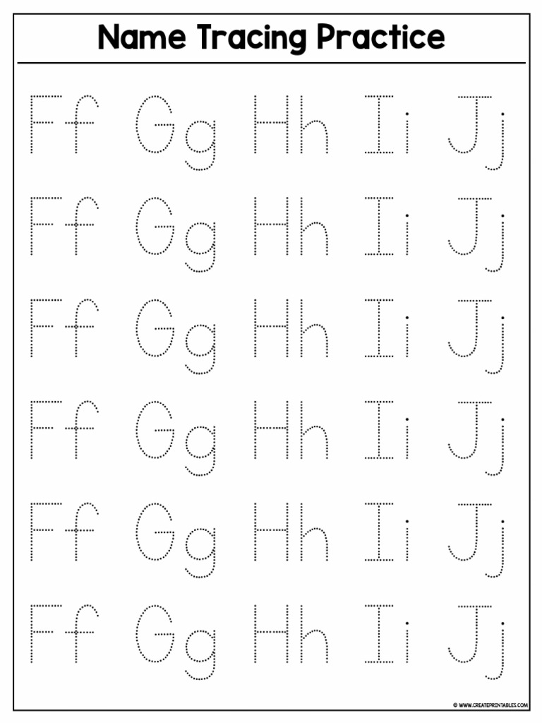 Name - Tracing - Practice 8FD7 CC56 D2CF | PDF