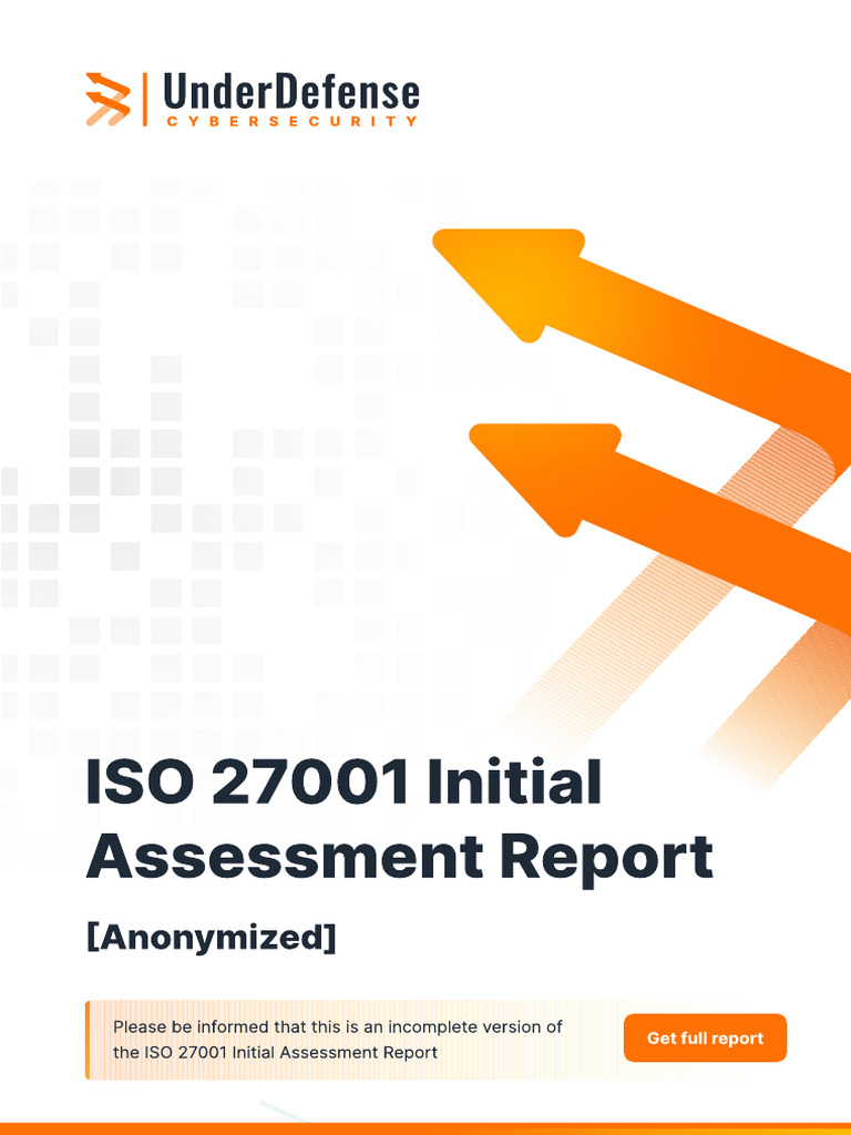 ISO 27001 Initial Assessment Overview | PDF | Information Security ...