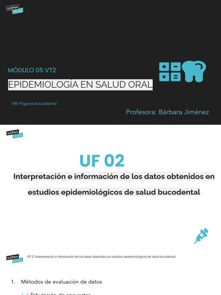 (UF2) Epidemiologia | PDF | Estadísticas