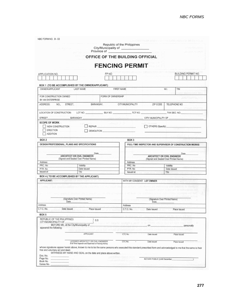NBC FORMS - Part 2 (FOR NPO) | PDF