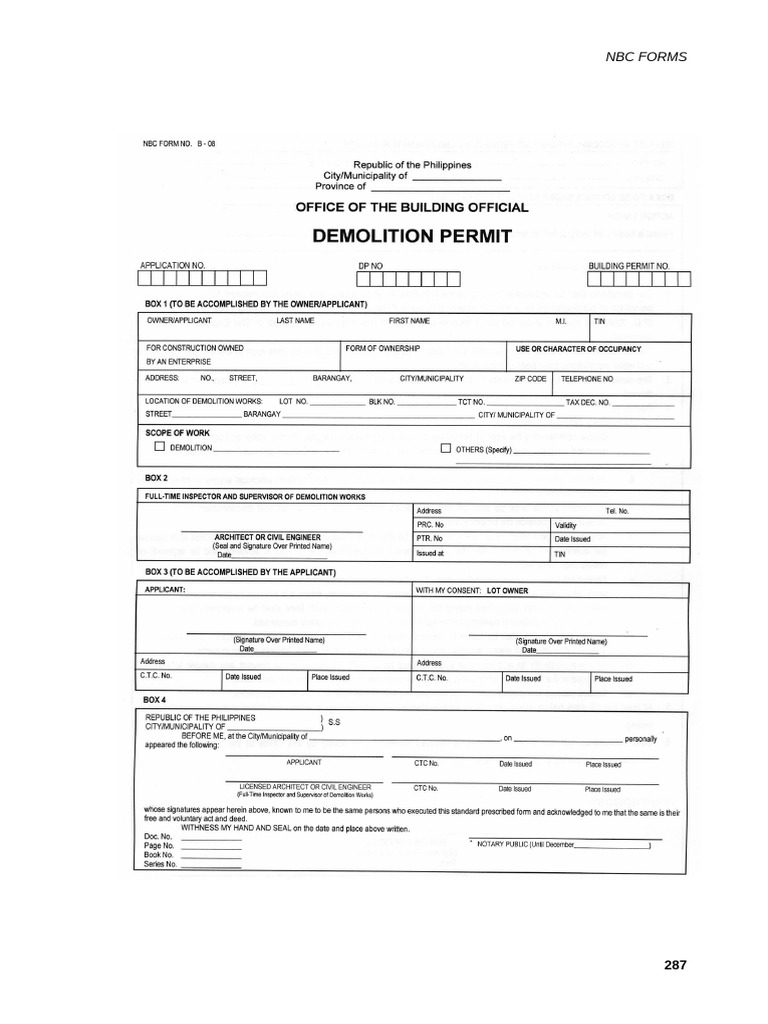 NBC FORMS - Part 4B (FOR NPO) | PDF