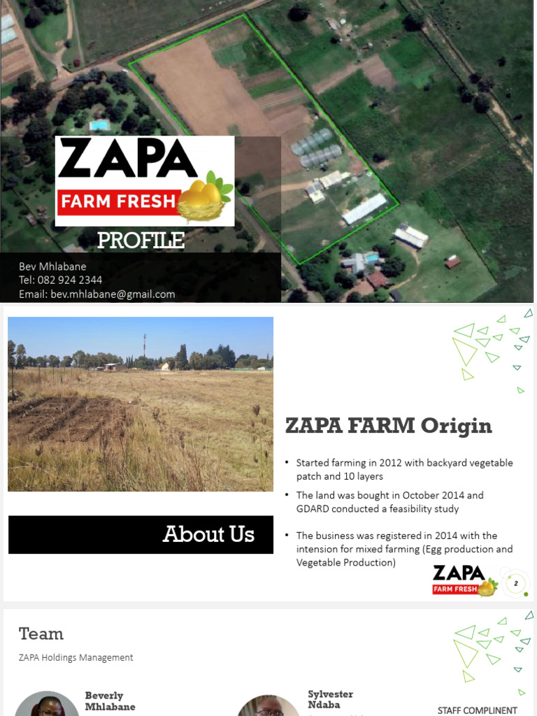 ZAPA-Profile-2021 | PDF | Agriculture | Chicken