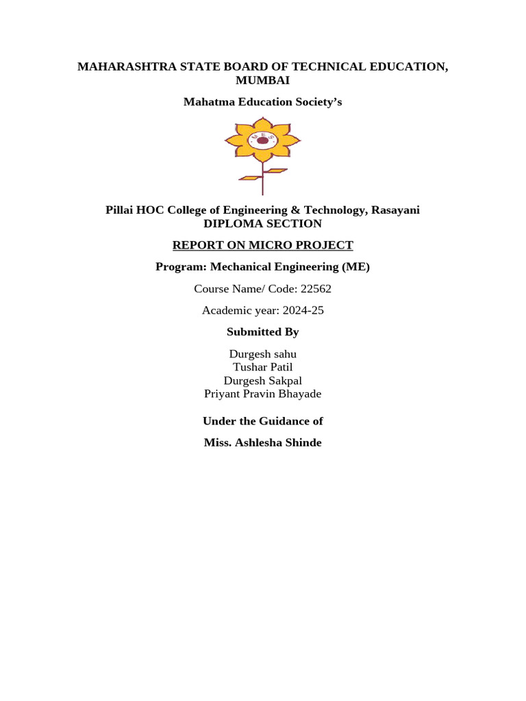 Per Report Formate | PDF | Art | Technology & Engineering