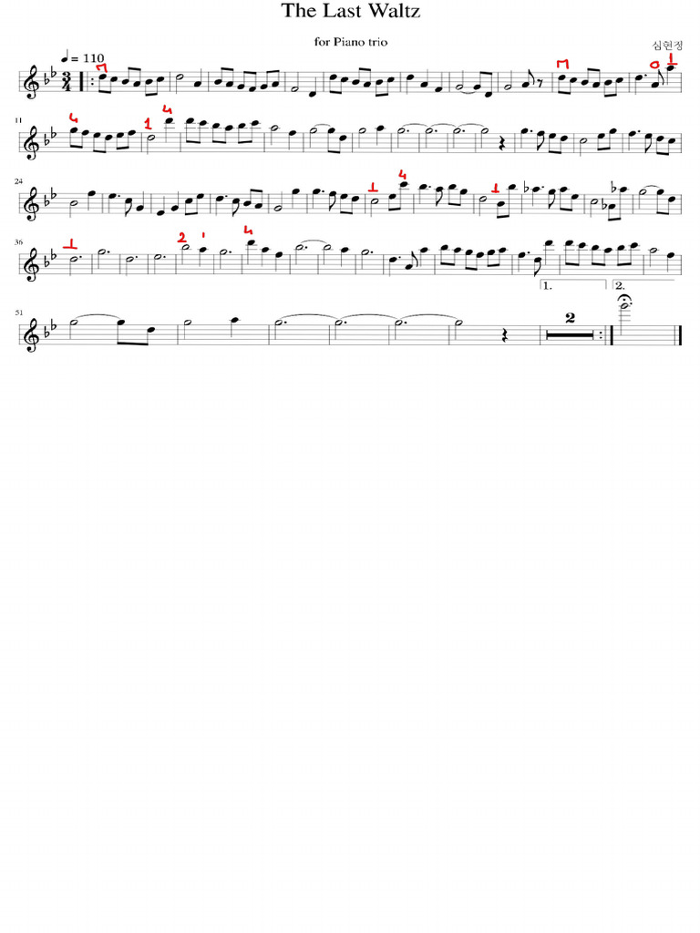 Waltz Violin - 241107 - 105950 | PDF