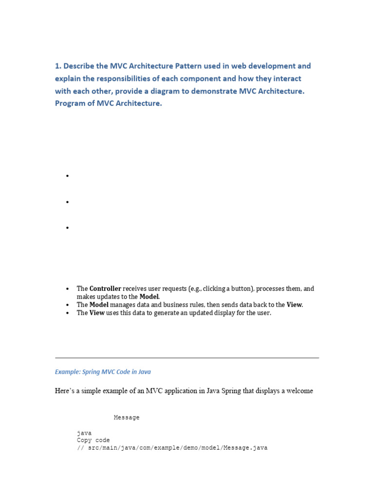 FSD-1 | PDF | Model–View–Controller | Web Service
