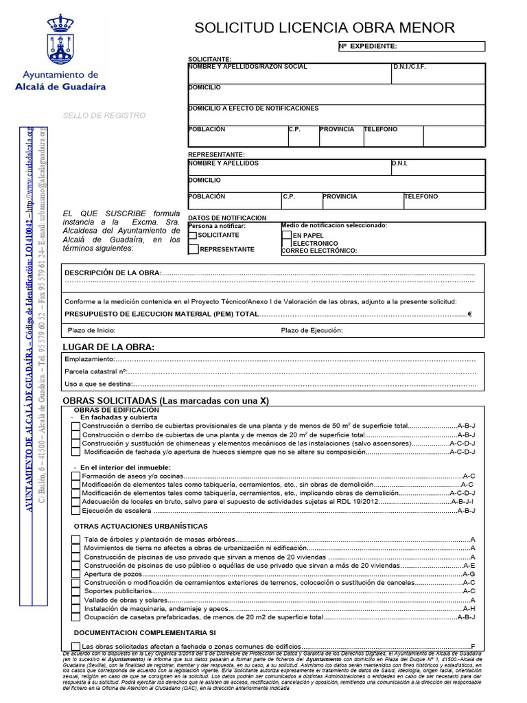 184 1.2 Licencia de Obra Menor | PDF