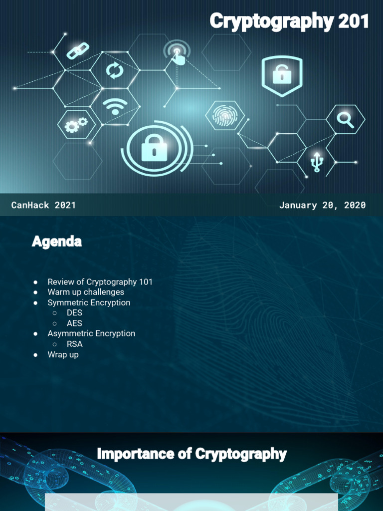 Cryptography 201 | PDF | Cryptography | Encryption