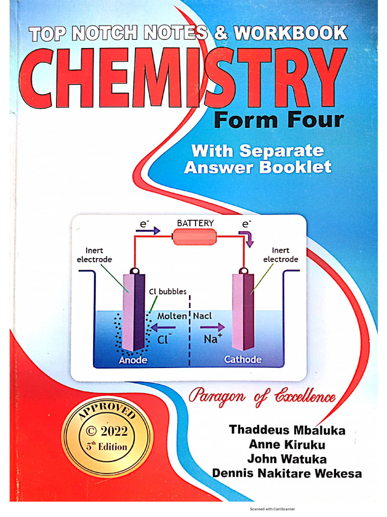 Topnotch Form Four Chem - 050247 | PDF