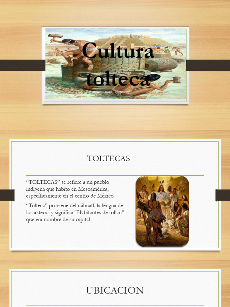 Cultura Tolteca | PDF | Cultura de las Americas | Pueblos indígenas de América Central