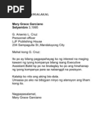 Liham Paanyaya | PDF