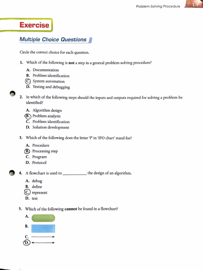 Flowchart Ch1 HW | PDF