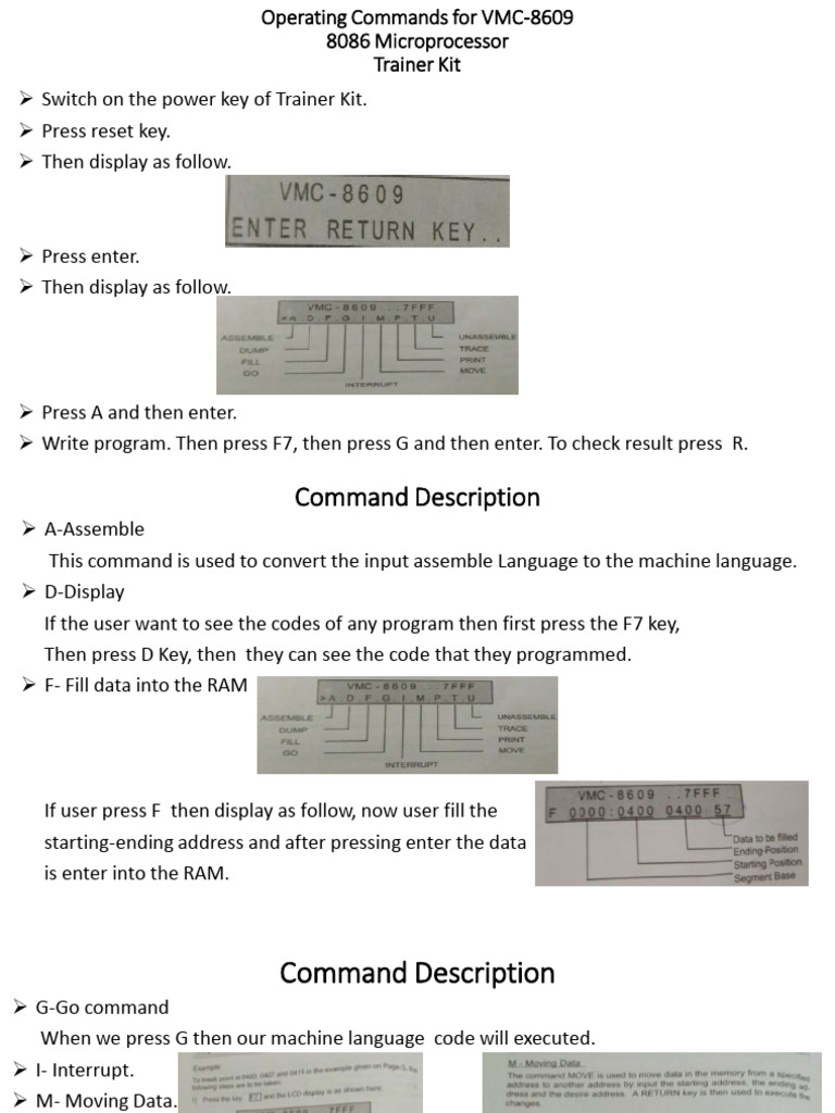 Programming Instructions | PDF | Computers