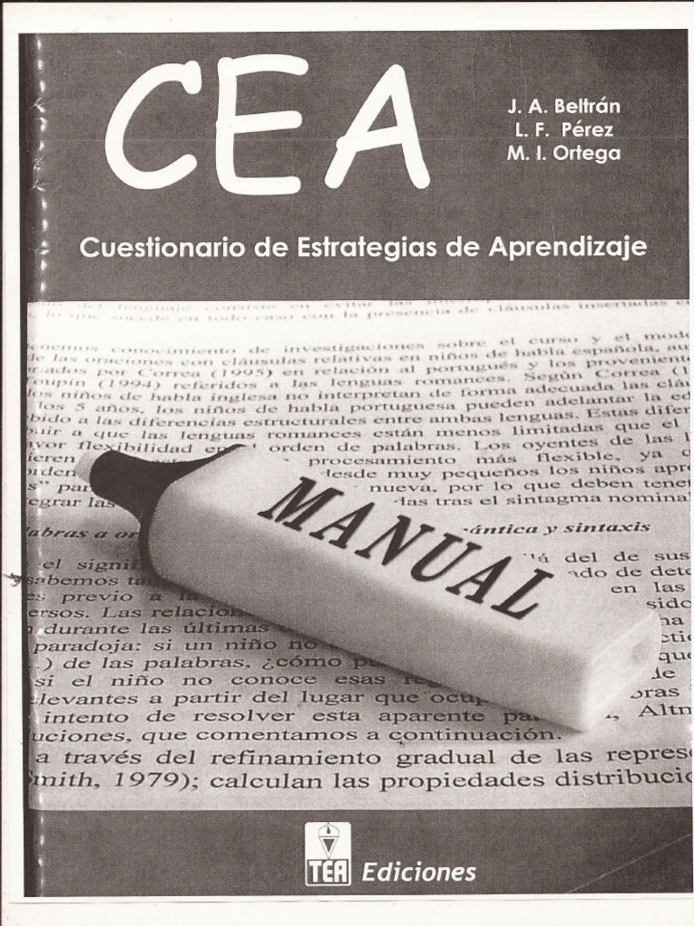 Manual CEA Escaneado | PDF