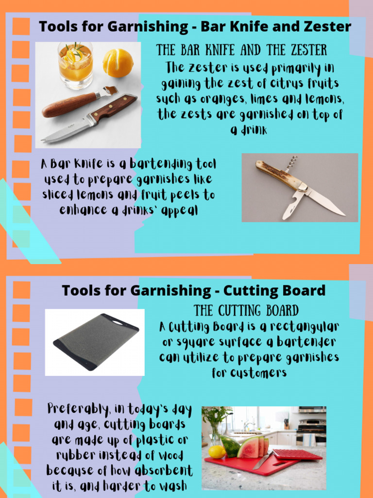 Essential Bartending Tools Explained | PDF
