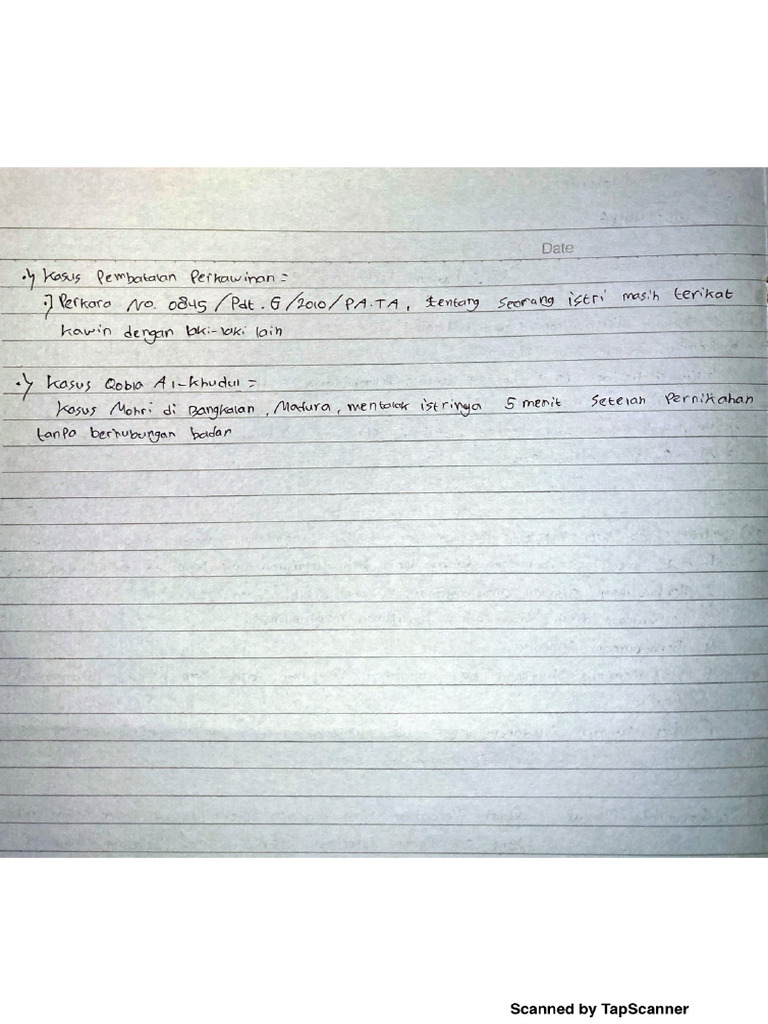 UTS HK Perkawinan Dan Waris. Jacki Mahendra | PDF