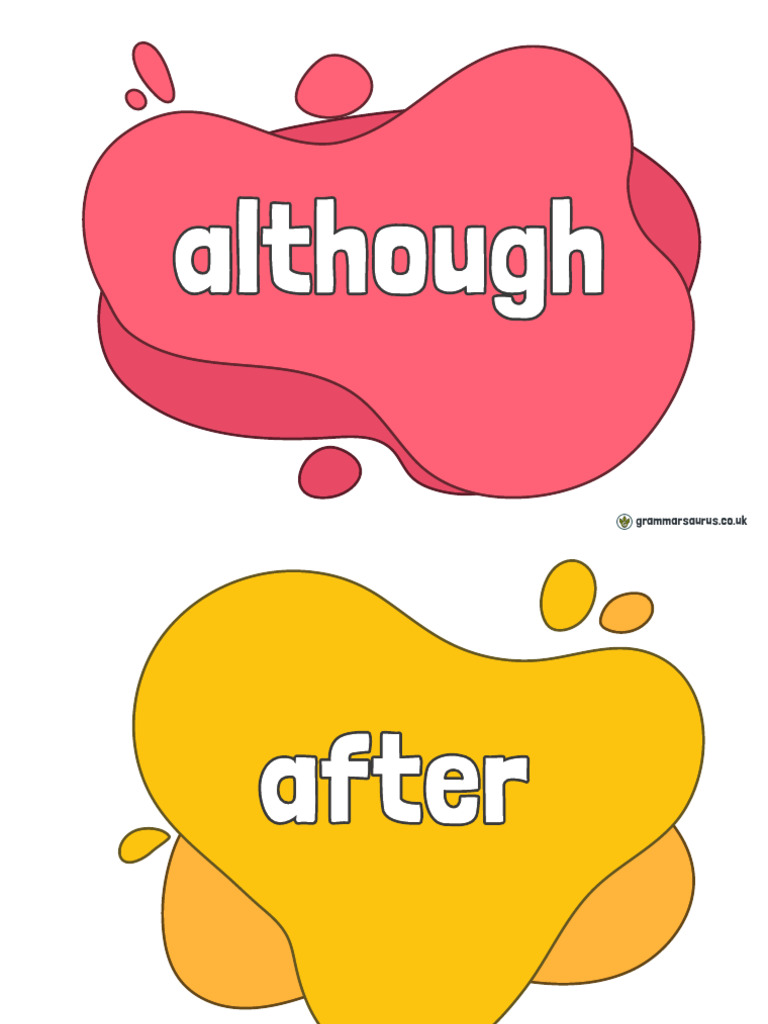 Conjunction Display Pack | PDF