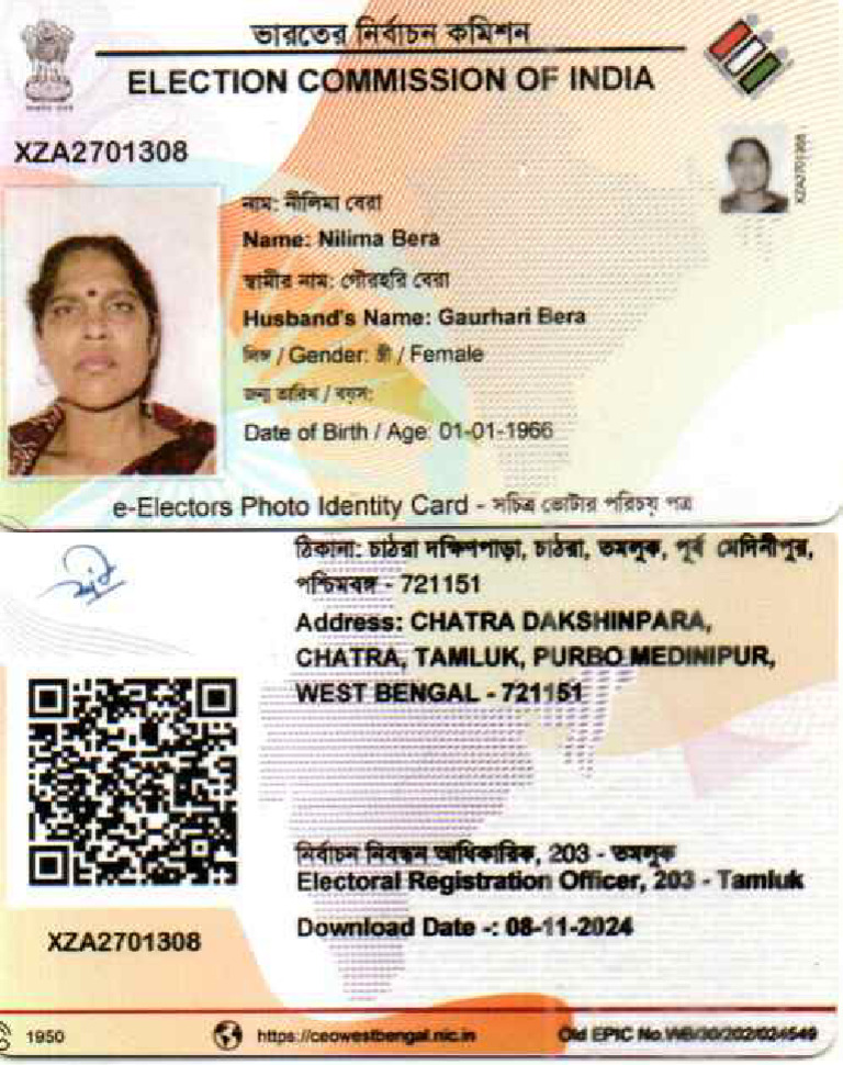 Voter Nilima | PDF