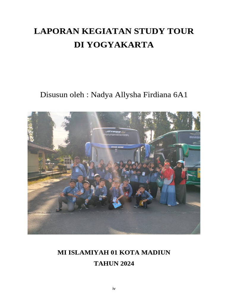 Laporan Kegiatan Study Tour | PDF