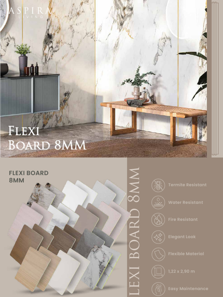 Flexi Board 8mm Specifications and Features | PDF | Polyvinyl Chloride ...