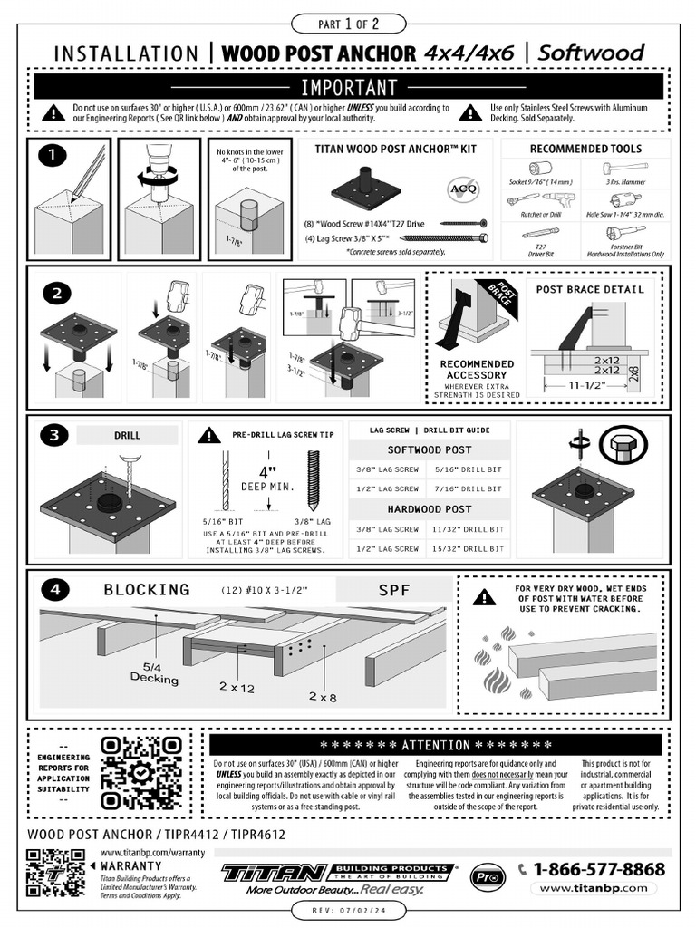 4x4 TIPR4412 - 4612 - Installation-Guide | PDF