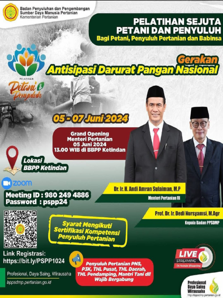 Pelatihan Sejuta Petani Dan Penyuluh 05-0706 | PDF