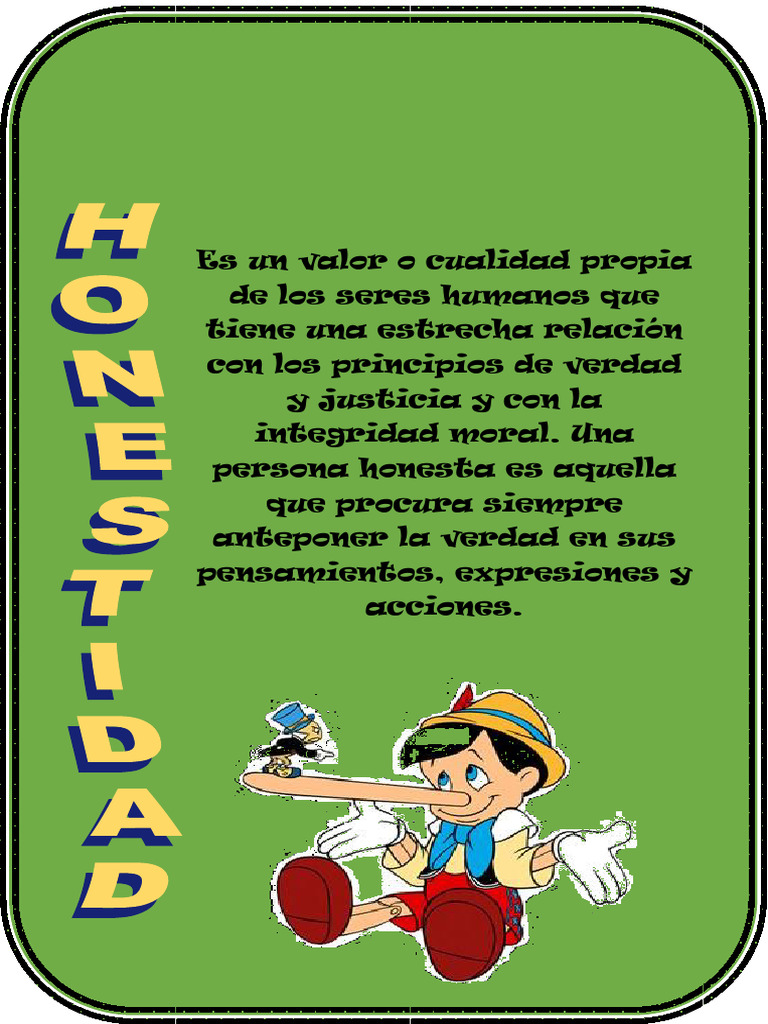 1 Honestidad Carga | PDF