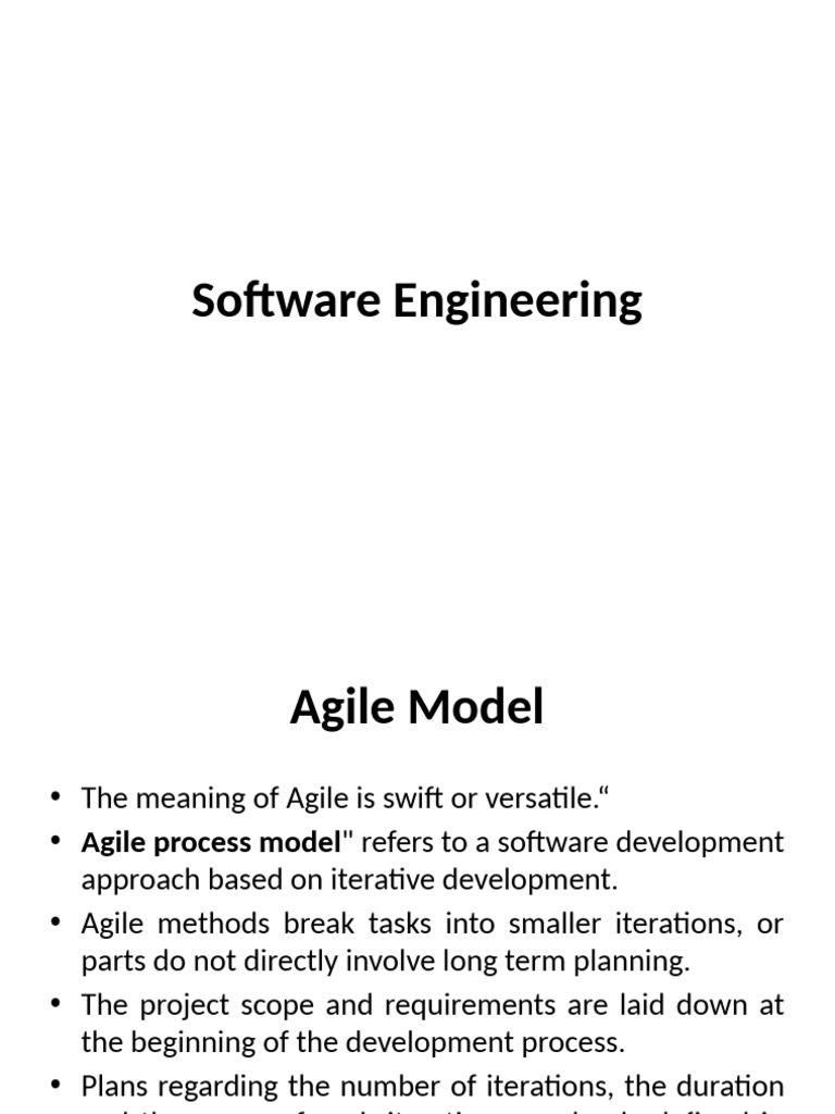 Lecture No. 9 + 10 | PDF | Agile Software Development | Scrum (Software Development)