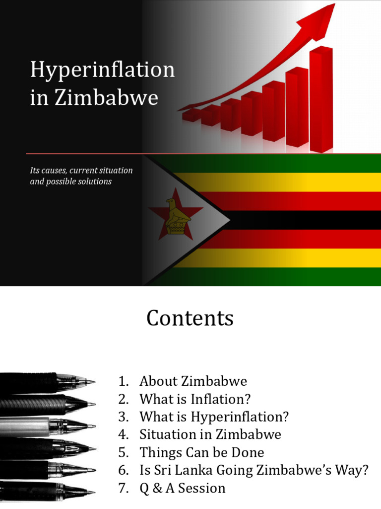 Hyperinflation in Zimbabwe | PDF | Inflation | Money