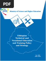 Ethiopia National Tvet Strategy | PDF | Vocational Education ...