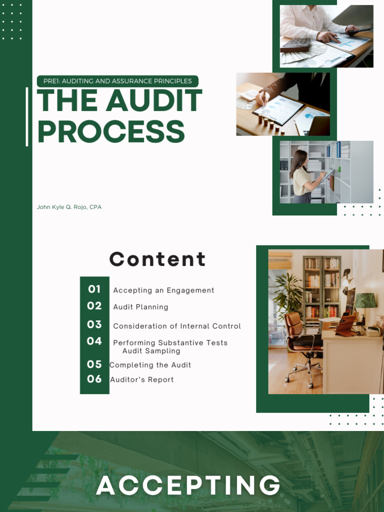 The Audit Process | PDF | Audit | Internal Control