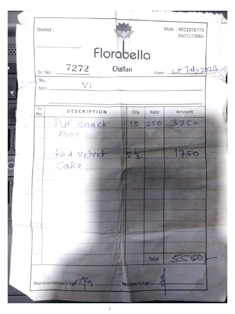 Cakebill Invoice | PDF
