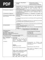 Detailed Lesson Plan Ugnayan NG Kita Pagkonsumo at Pag Iimpok | PDF