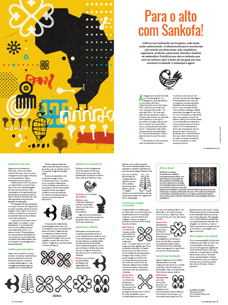 Sankofa - chc339 (Se Possível Imprimir) | PDF | Simetria