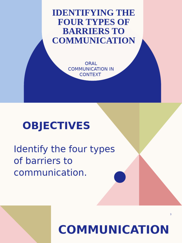 Barriers To Communication | PDF | Communication | Information