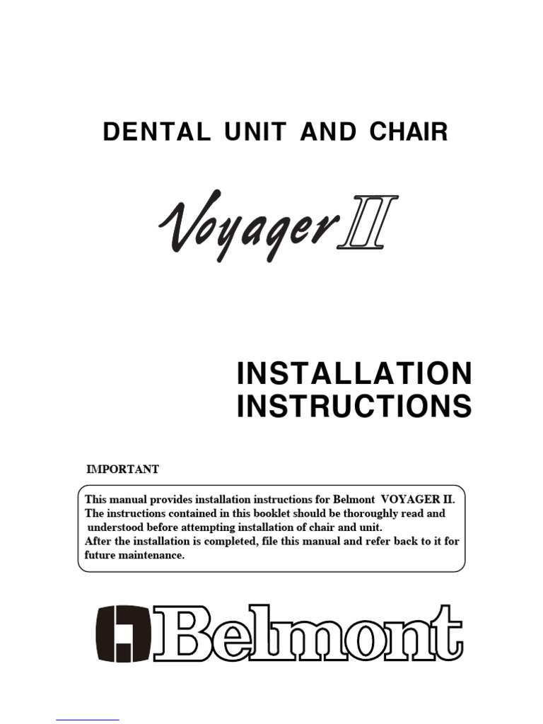 Belmont Voyager II Installation Guide | PDF | Electrical Connector ...